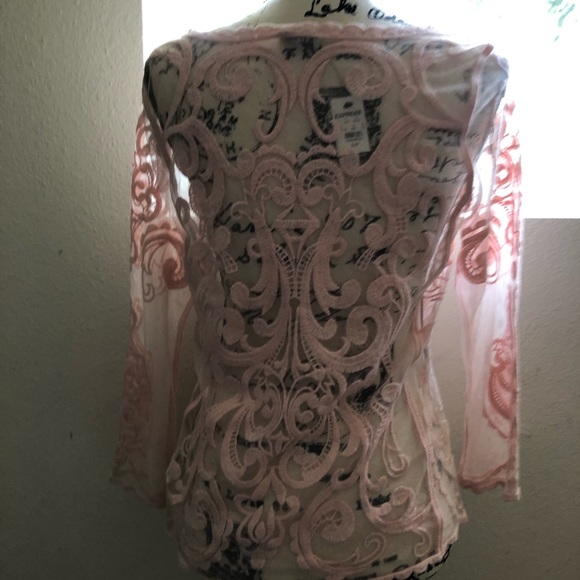 Express | Tops | Nwt Express Gorgeous Lace Open Back Tank | Poshmark
